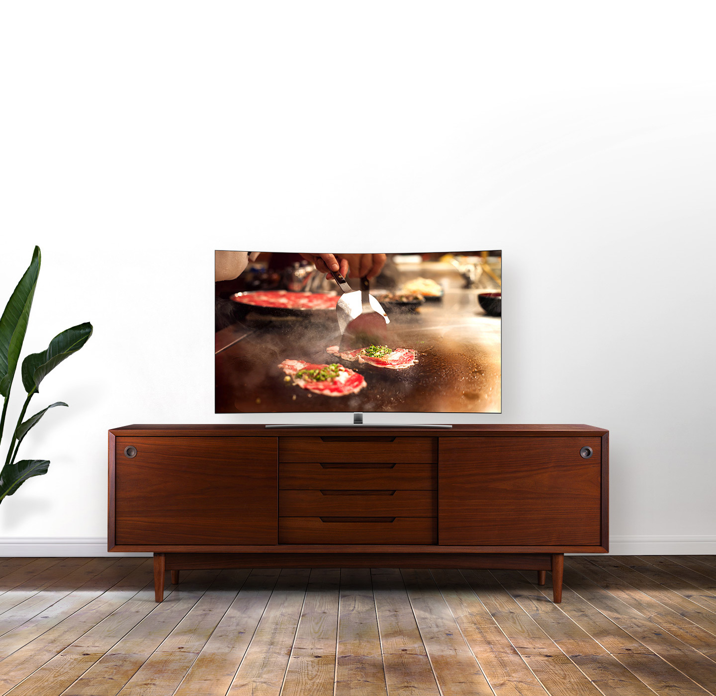 Samsung QLED TVs | Style design – Sharaf DG UAE