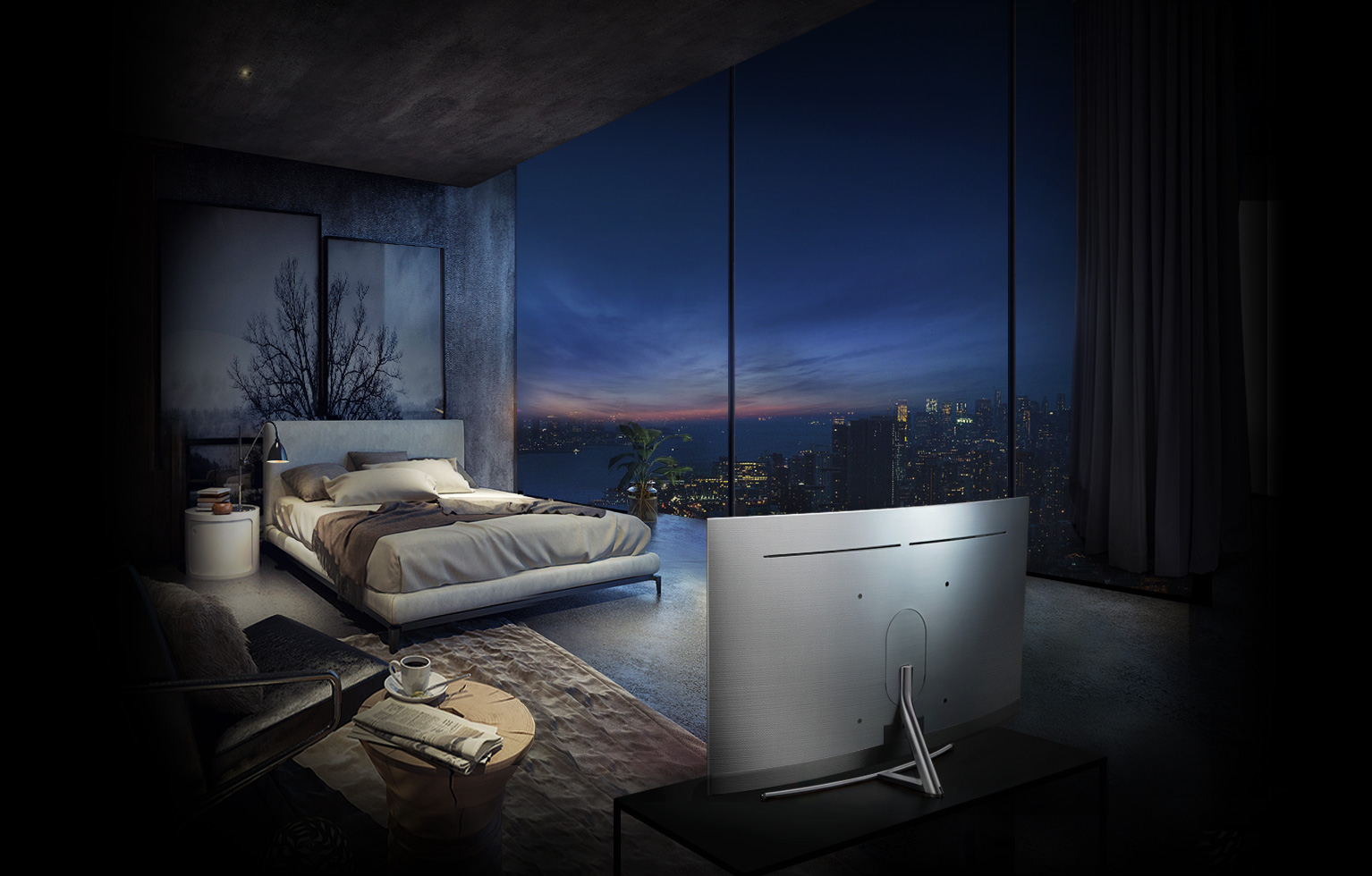 Samsung QLED TVs | Style design – Sharaf DG UAE