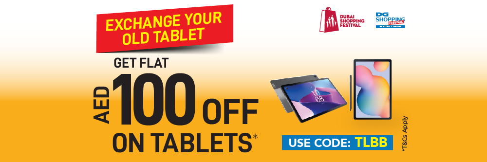 Tablets Buyback Offer – Sharaf DG UAE
